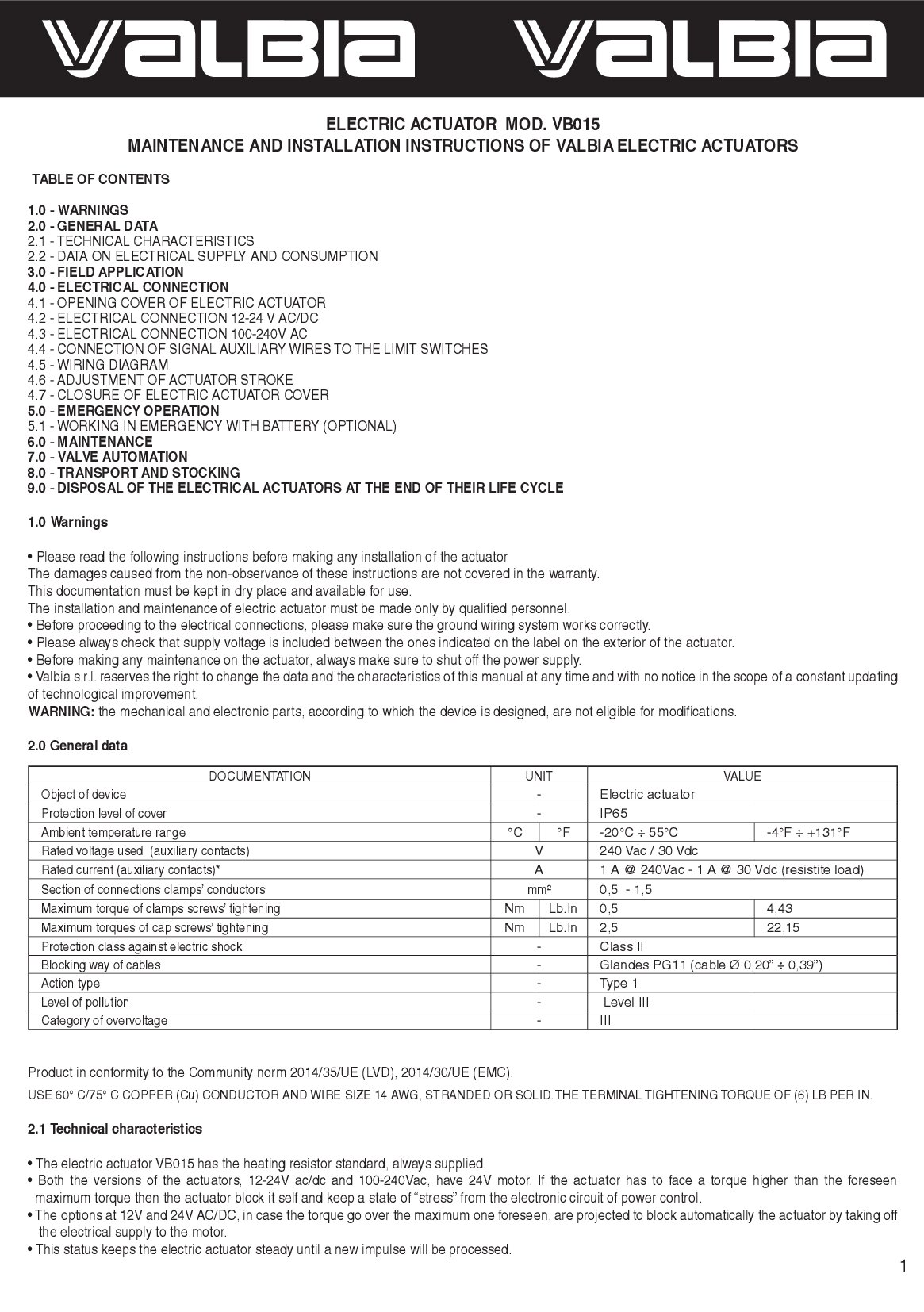 Valbia S.r.l. - Download